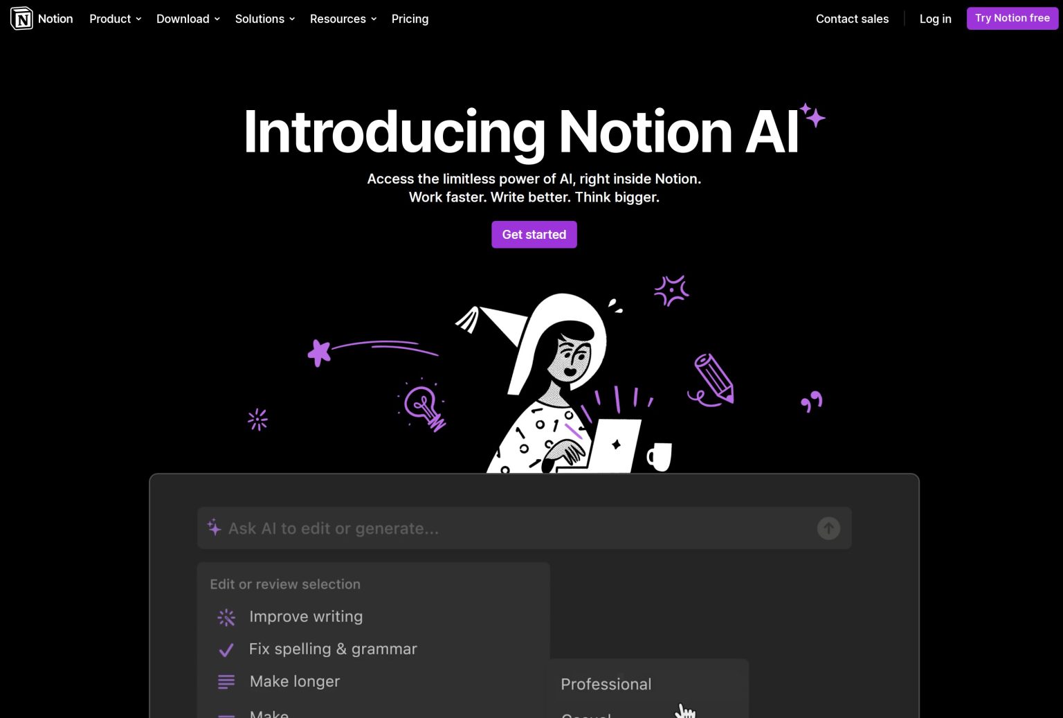 Notion AI AI中国-AI工具箱